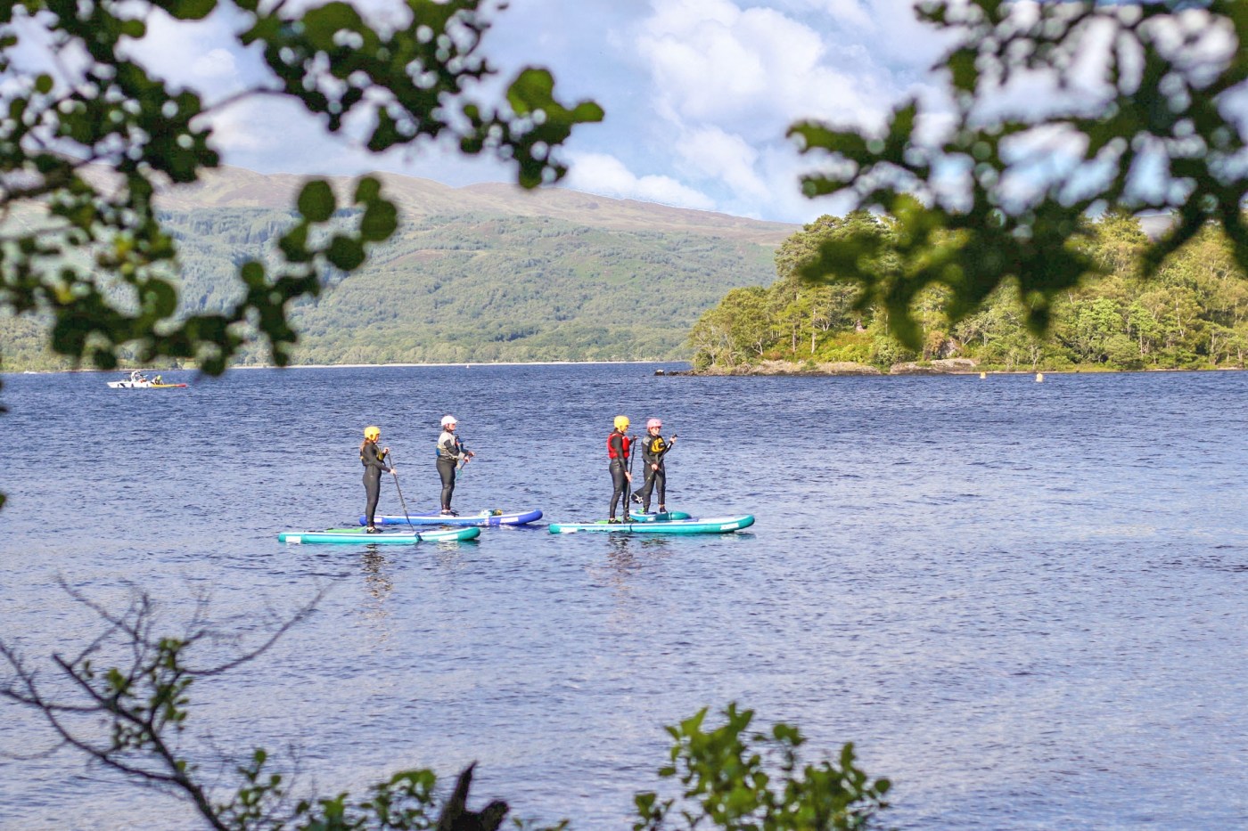 Stand Up Paddle Boarding Loch Lomond Adventure | West End Adventure